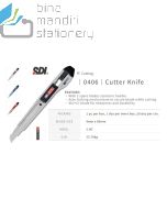 Produk ATK Pisau Kater Cutter Besar Joyko CU-0508 | CU-0510 | CU-15BC ...