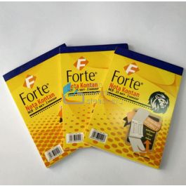 Forte Nota kontan Kecil 2 Ply ada di toko ATK grosir