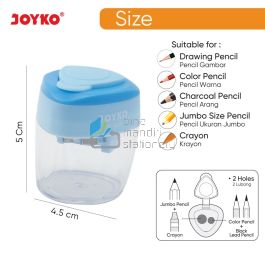 Jual Joyko type produk Joyko Sharpener B-166 Rautan Serutan Peruncing ...