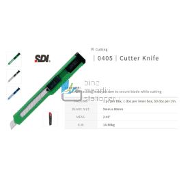 Jual SDI murah seperti Pisau Kater Kecil SDI 0405 Cutter Knife (A-300)